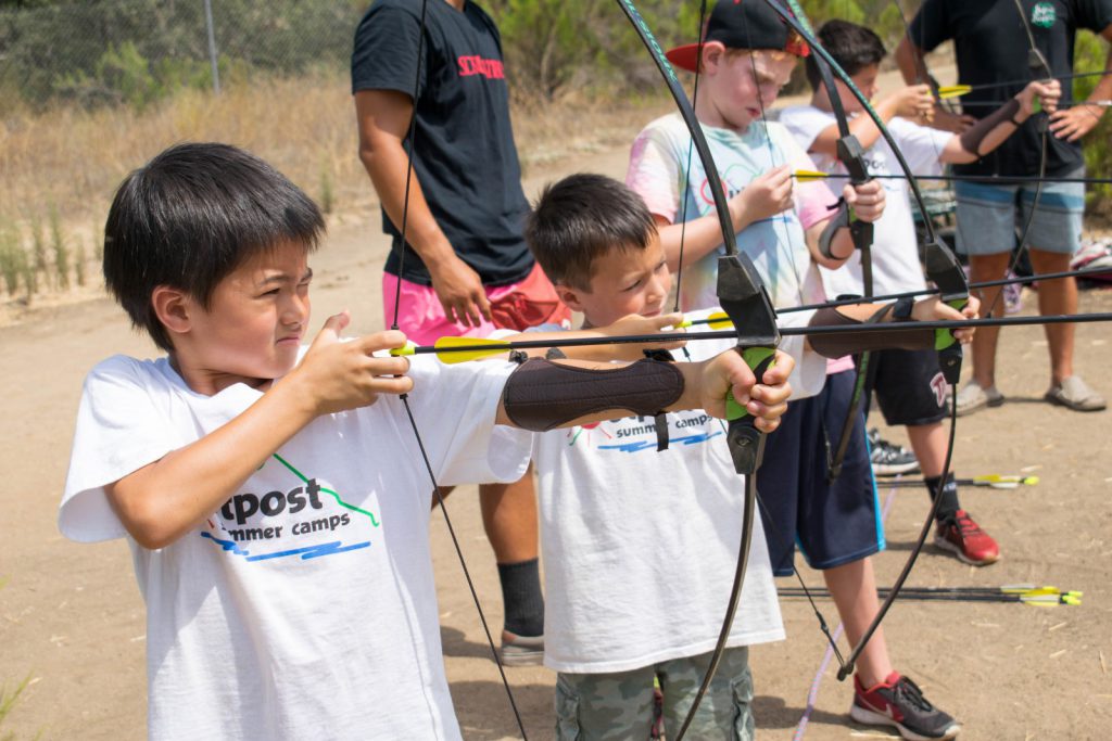 Archery Boys - Outpost Summer Camps